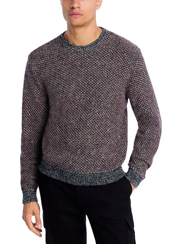 Inis Meáin Breidin Wool & Cashmere Sweater - Burgundy
