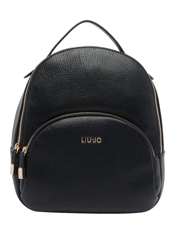 Liu Jo Logo Backpack - Black