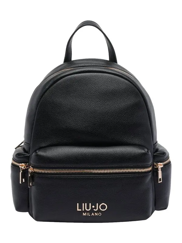 Liu Jo Logo Backpack - Black