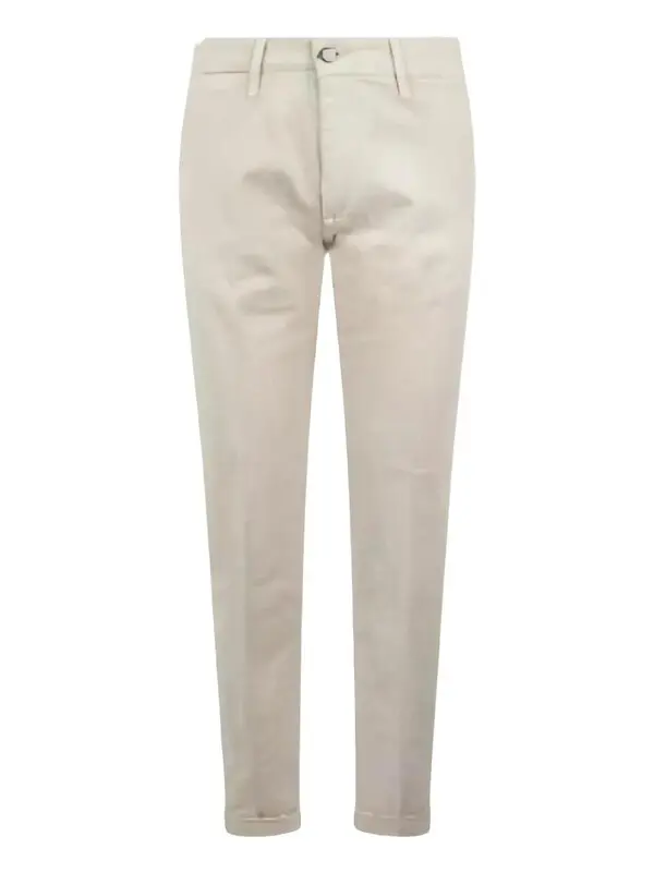 RE-HASH Cotton Trousers - Neutrals