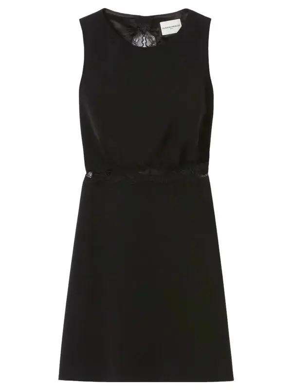 Claudie Pierlot Lace-insert Sleeveless Dress - Black
