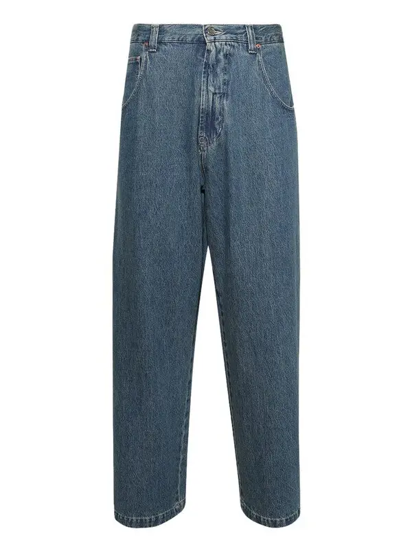 Vetements Vintage Hip-hop Jeans - Blue