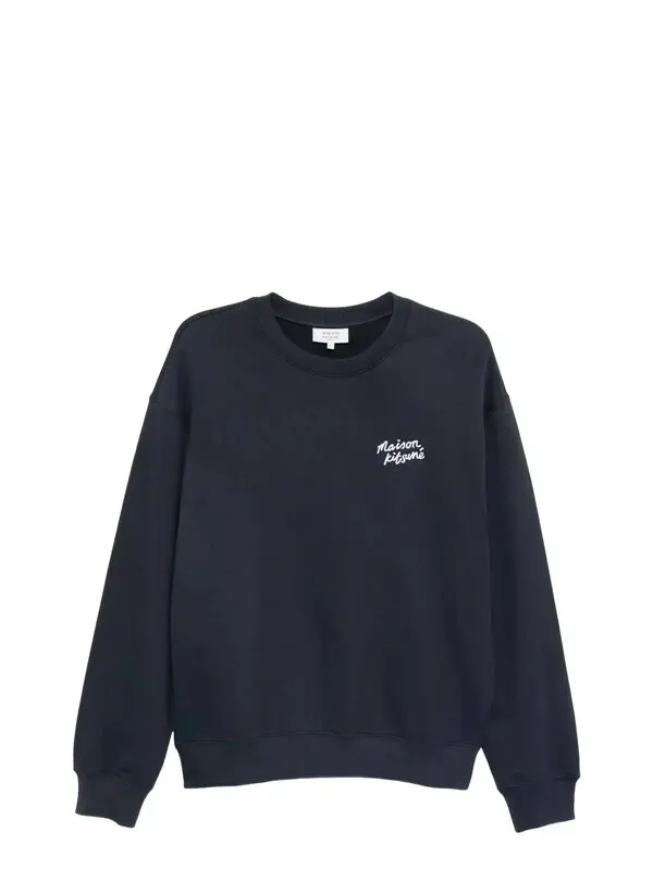 Maison Kitsuné Handwriting Sweatshirt - Blue