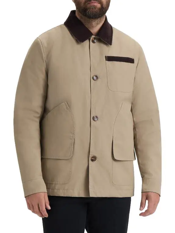 Hunter Water Repellent Canvas Barn Jacket - Teak