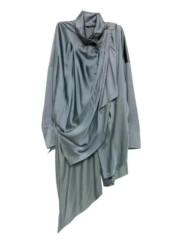 Gaze De Lin Asymmetric Shirt - Grey