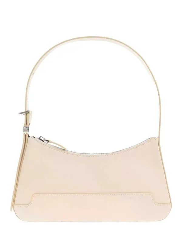 Marni Zip-fastening Leather Shoulder Bag - Neutrals