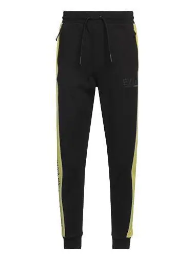 EA7 Pants Size Cotton, Polyester, Elastane - Black