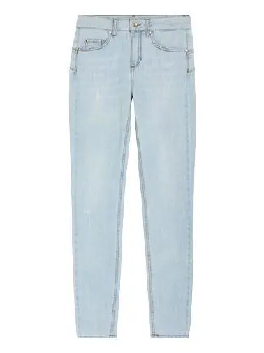 REBEL QUEEN BY LIU •JO Denim Skinny Jeans - Blue