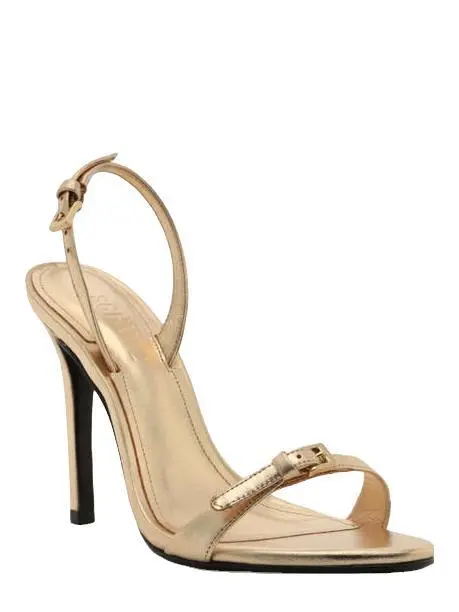 Schutz Aurora Slingback Sandal - Platina