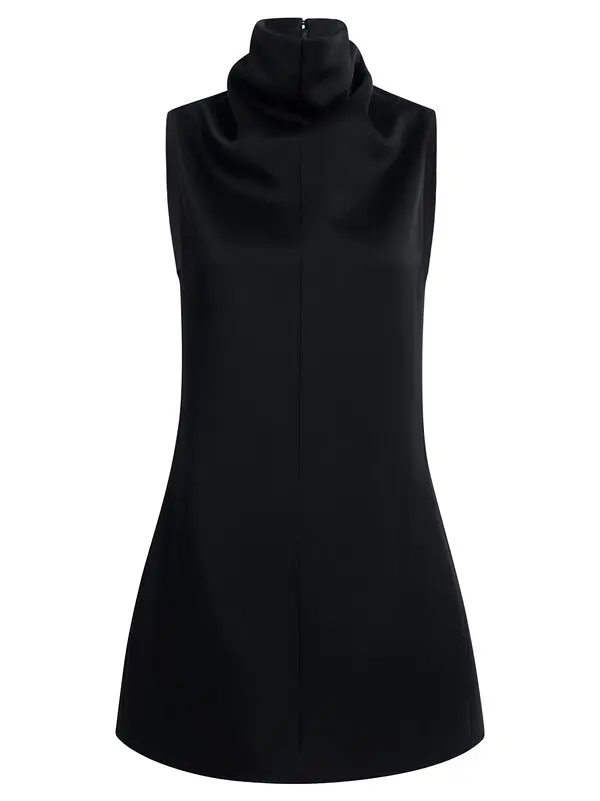 Khaite Bell-shaped Mini Dress - Black