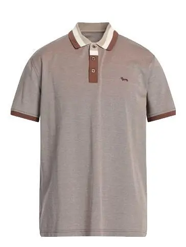 HARMONT & BLAINE Polo Shirt Size Cotton - Brown