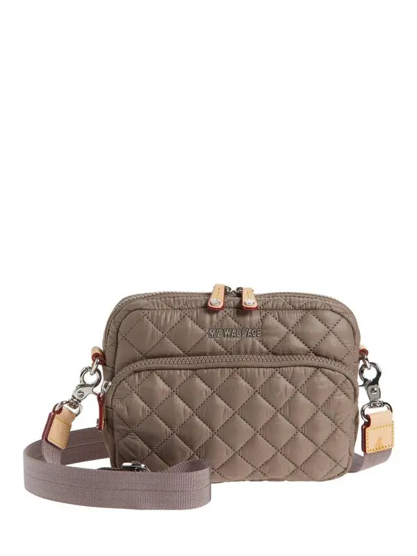 Mz Wallace Quilted Nylon Camera Bag - Morning Dove