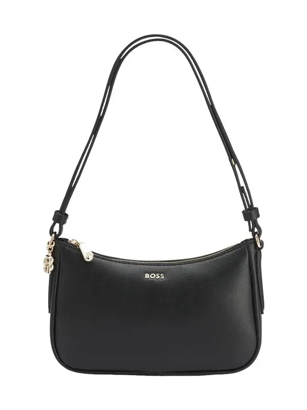 Hugo Mini Numah Leather Shoulder Bag - Black