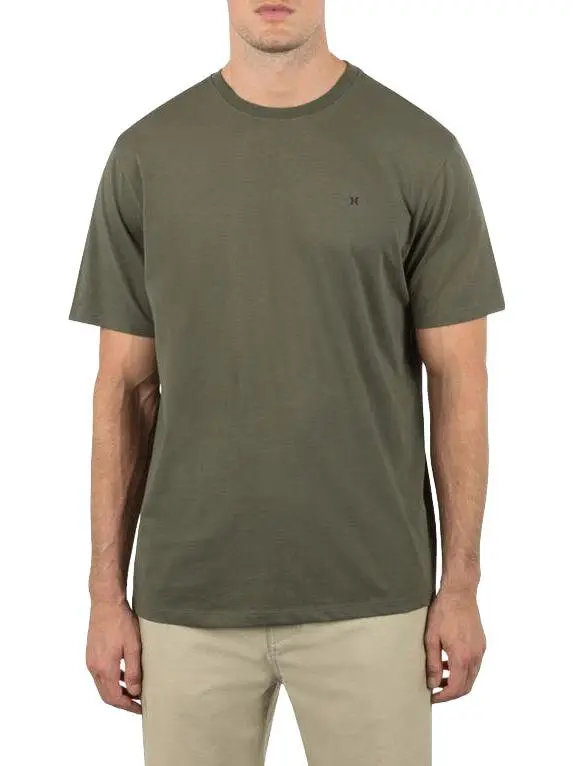 Hurley Icon Logo T-shirt - Olive