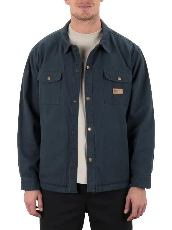 Hurley Cotton Twill Chore Jacket - Iron Ore