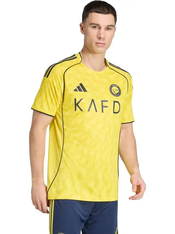 Adidas Al Nassr Fc 25/26 Home Jersey - Impact Yellow / Night Indigo