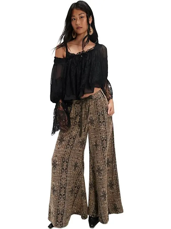 Free People Dahlia Wide-leg Pants - Original Combo