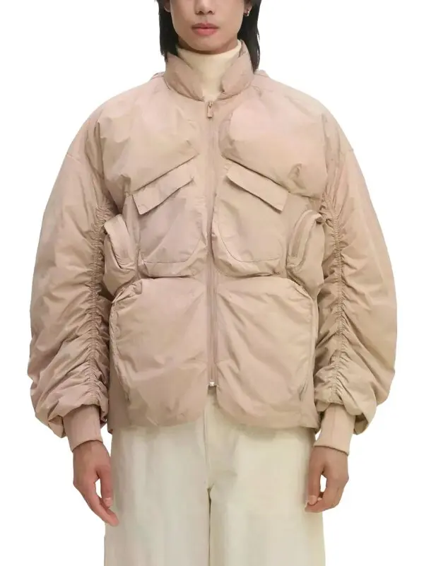 A. A. SPECTRUM Rampart Multi-pocket Down Jacket - Neutrals