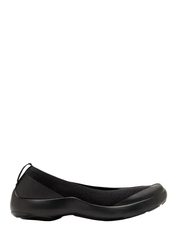 TABI FOOTWEAR Knitted Tabi Ballet Flats - Black