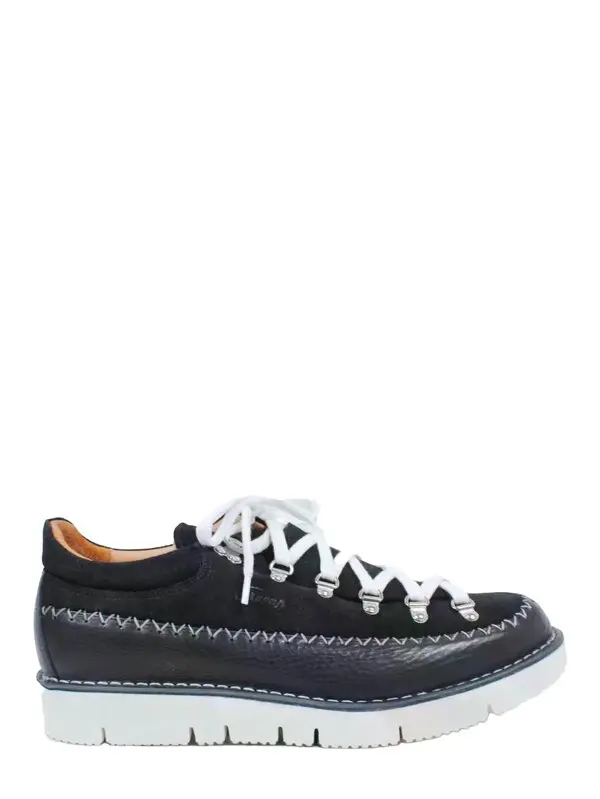 FRACAP Indian Lace-up Low-top Boots - Black