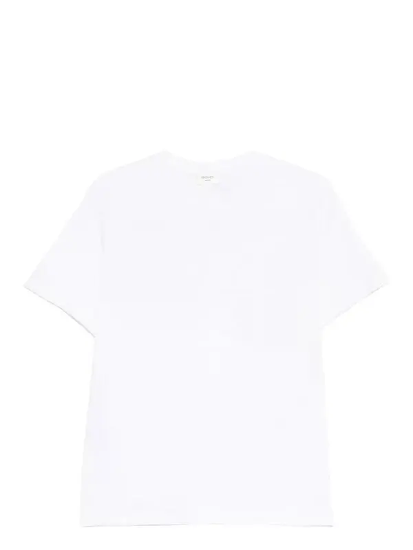Saint Laurent Crew-neck Short-sleeve T-shirt - White