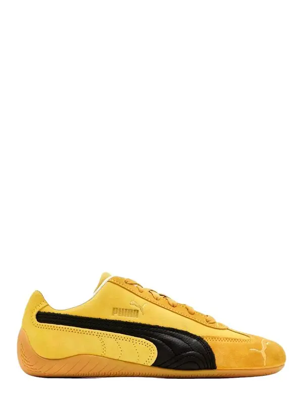 PUMA Speedcat Suede-leather Sneakers - Yellow