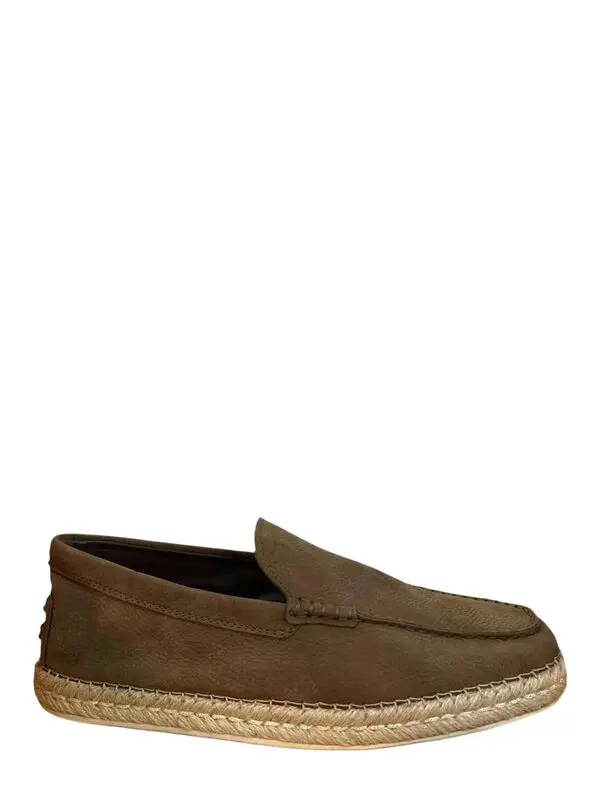 TOD'S Espadrille Loafers - Brown