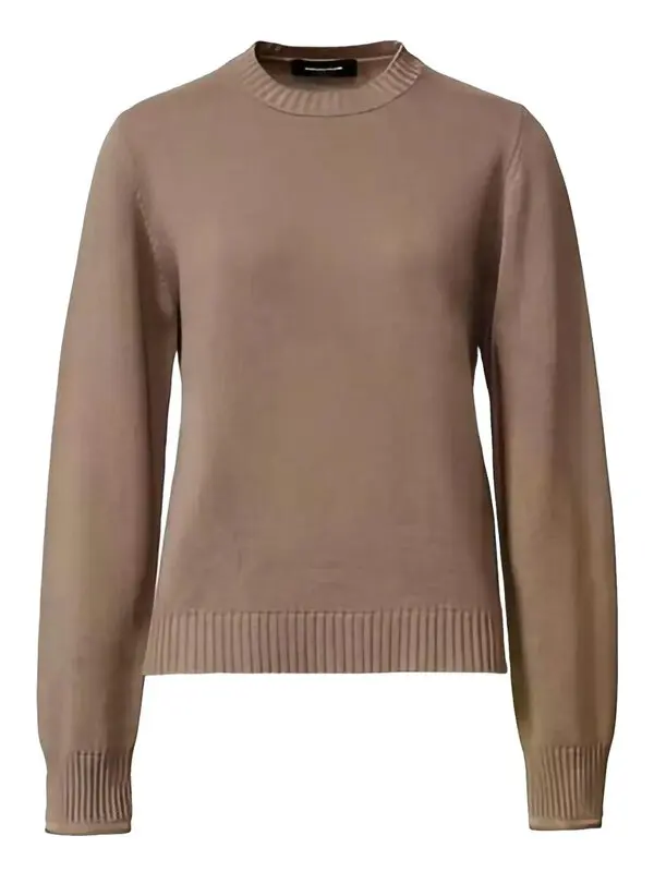 Fabiana Filippi Round-neck Sweater - Brown