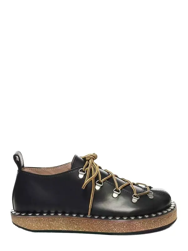 Loewe Lace-up Studded Sneakers - Black