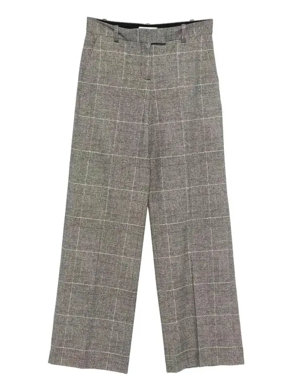 CIRCOLO 1901 Checked-pattern Trousers - Grey