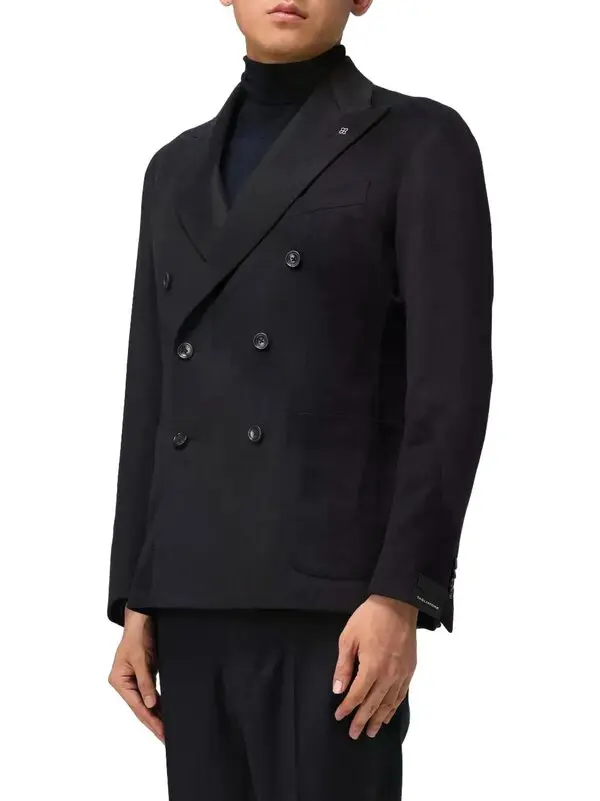 Tagliatore Double-breasted Blazer - Blue