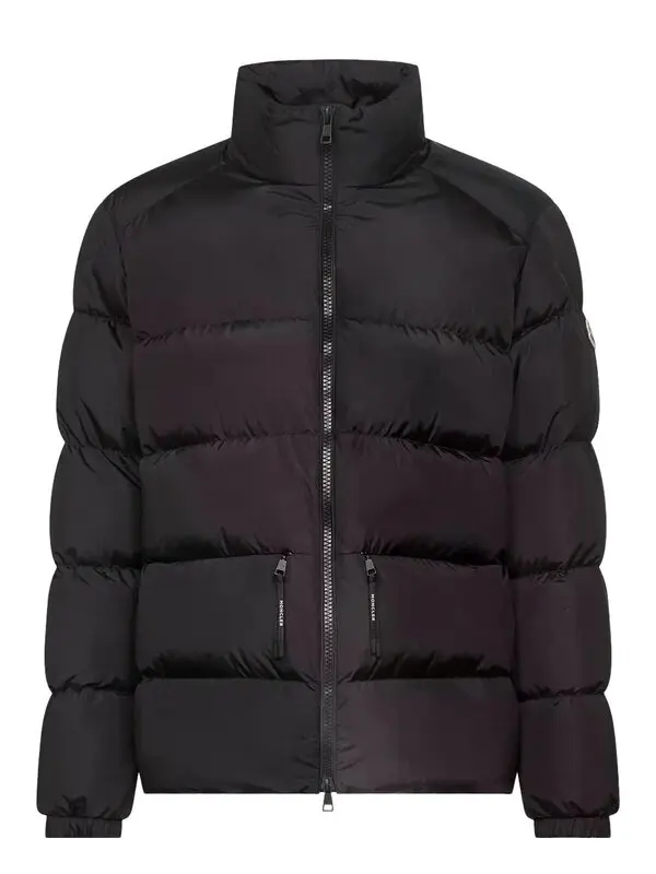 Moncler Quilted High-neck Jacket - Black