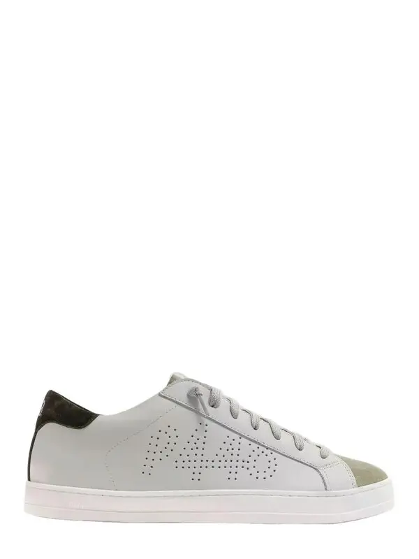 P448 John Perforated Sneakers - White