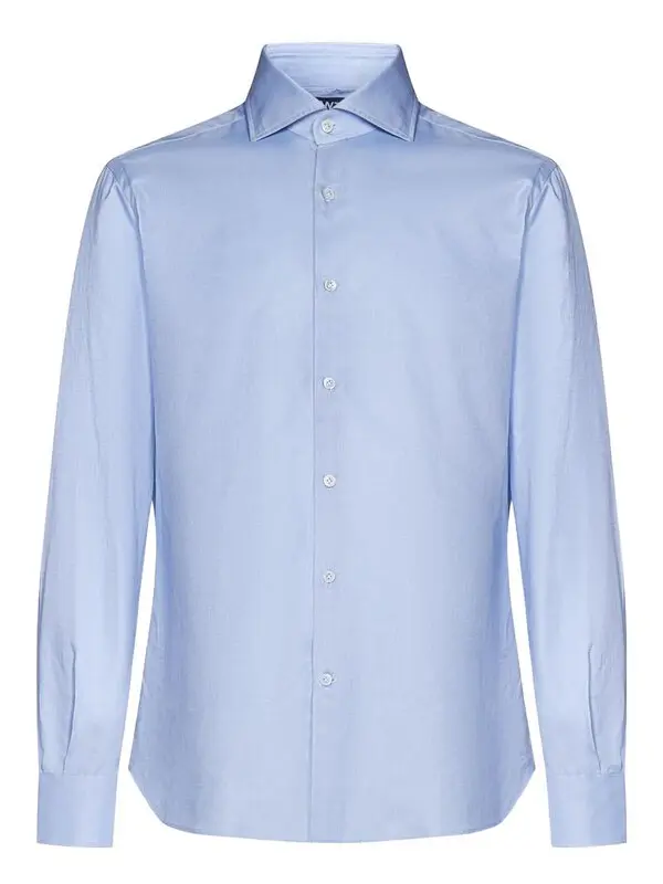 FRANZESE COLLECTION Franzese Napoli Shirt - Clear Blue