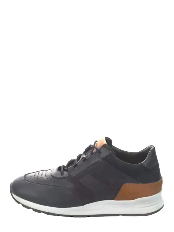 TOD'S Leather Lace-up Sneakers - Black