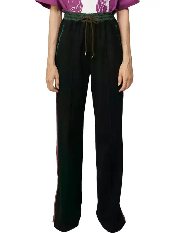 Kolor Side-stripe Drawstring Trousers - Black
