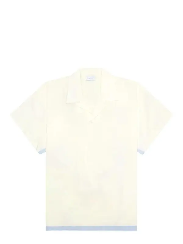 John Elliott Camp-collar Pocket Shirt - Neutrals