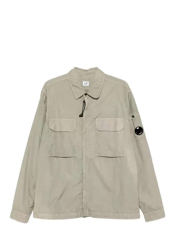 C.P. COMPANY Pocket-detail Lens Jacket - Grey
