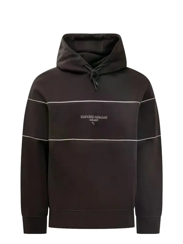 Emporio Armani Long-sleeve Hoodie - Black