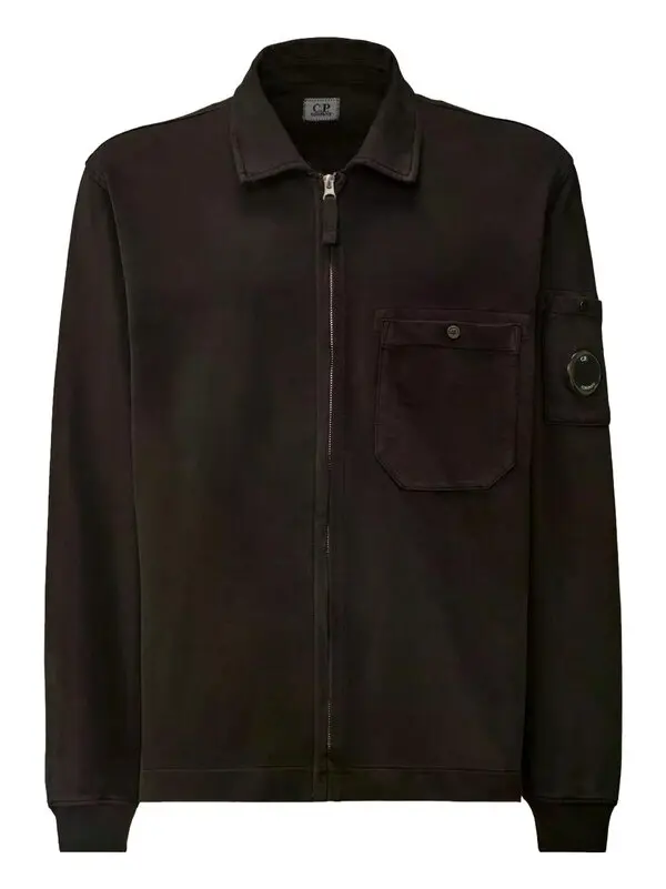 C.P. COMPANY Lens-detail Overshirt - Black