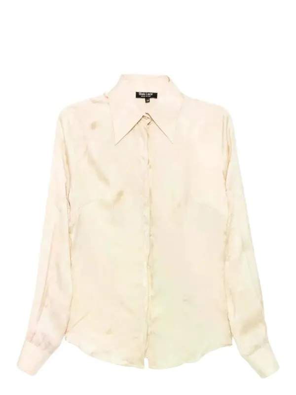BLAKLACE Floral-print Shirt - Neutrals
