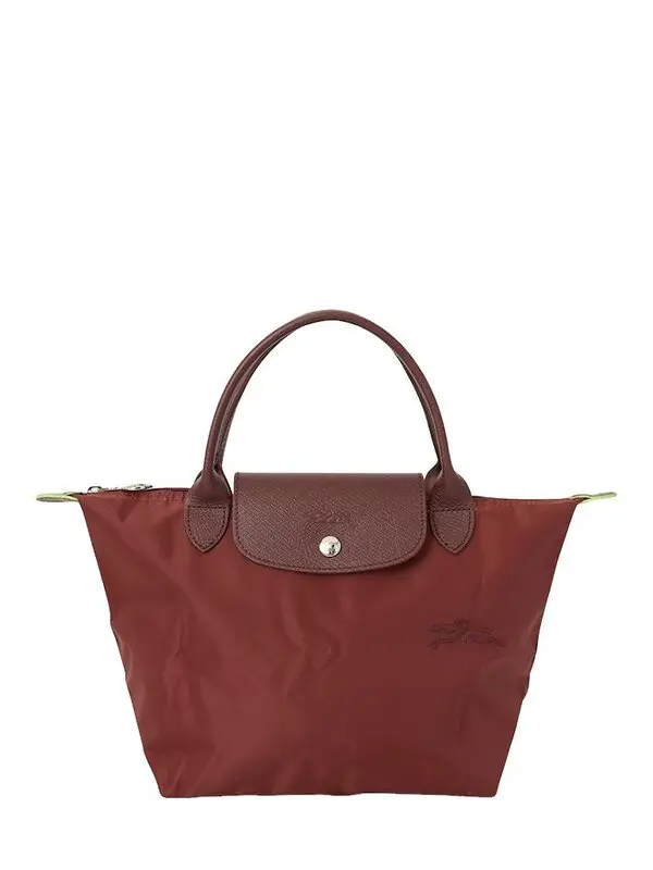 Longchamp Le Pliage Green S Tote Bag - Wine
