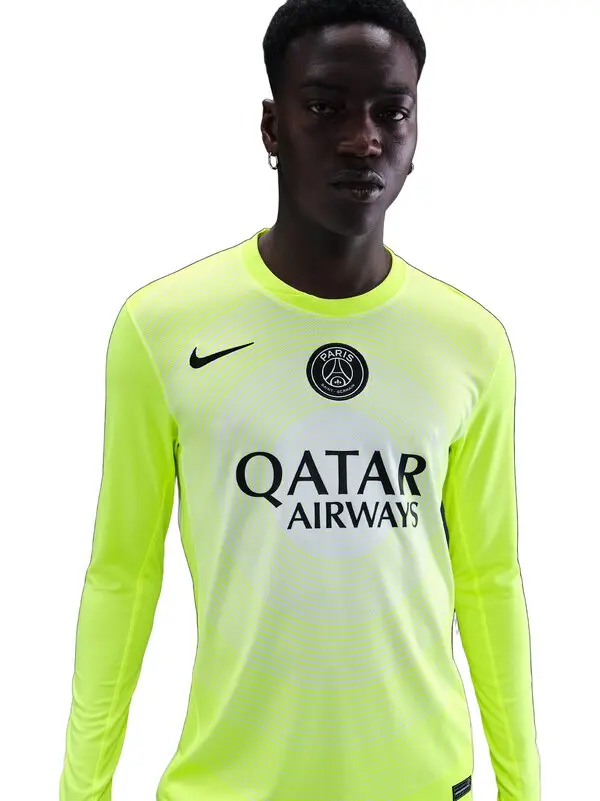 Nike Paris Saint-germain 2025/26 Stadium Goalkeeper Third Dri-fit Soccer Replica Jersey - Yellow