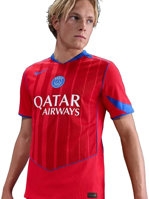 Nike Paris Saint-germain 2025/26 Match Third Dri-fit Adv Total 90 Soccer Authentic Jersey - Red