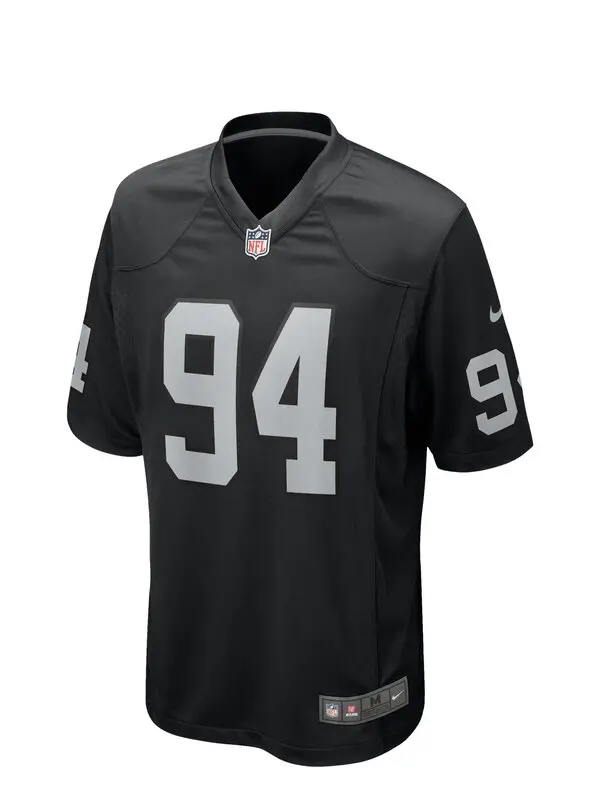 Nike Christian Wilkins Las Vegas Raiders Nfl Game Jersey - Black