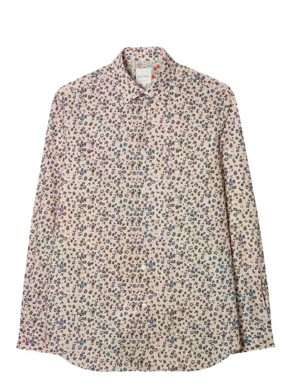 Paul Smith Scattered Daisy-print Shirt - Pink