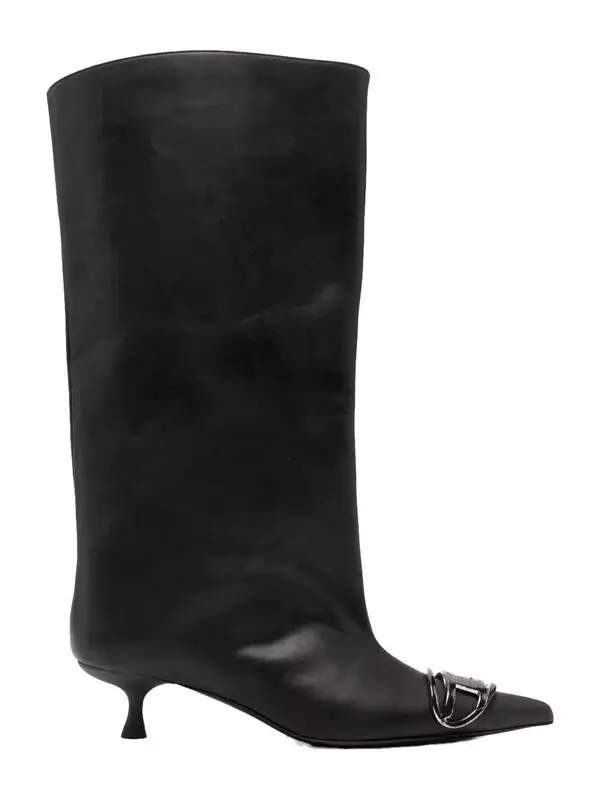 DIESEL 40mm D-venus Kb Tube Boots - Black