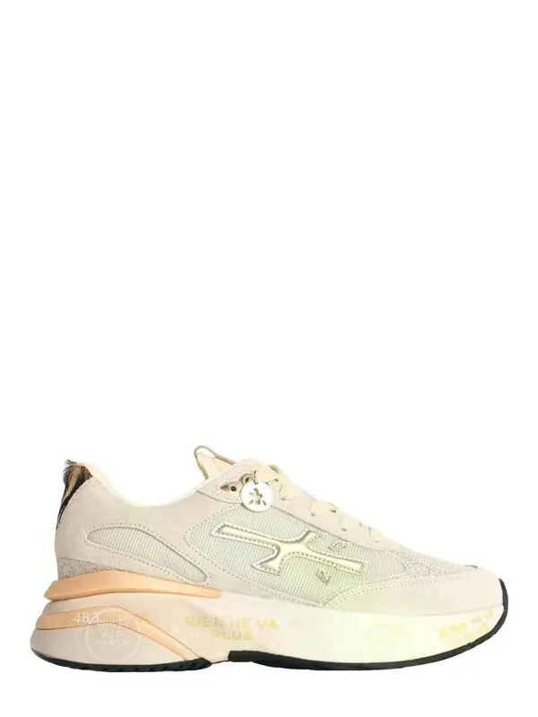 Premiata Suede Lace-up Sneakers - Neutrals