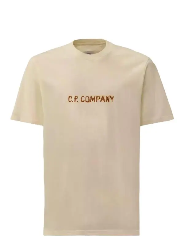 C.P. COMPANY Logo-print T-shirt - White