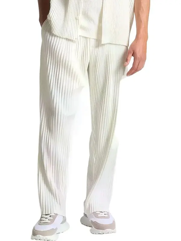 Manière De Voir Jonas Pleated Trousers - White